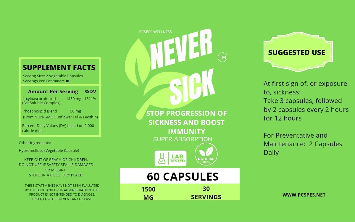 ZMAX NEVER SICK Immune Booster – PCSPES Store